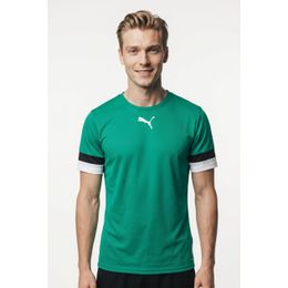 Puma Herren Fu&szlig;balltrikot "TEAMRISE JERSEY", gr&uuml;n, Gr. S, unifarben, Netz, Obermaterial: 100% Polyester, Trikots, Regular Fit, mit