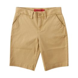 DC Shoes Jungen Chinoshorts "Worker Relaxed", beige, Gr. 14, Obermaterial: 99% Baumwolle, 1% Elasthan., Hosen