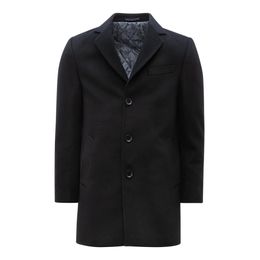 RICANO Herren Kurzmantel "Mantel Allessandro", schwarz, Gr. XXXL, Obermaterial: 60% Wolle WO. 40% Polyester PES. Futter: 100% Polyester PES., M&auml;ntel,