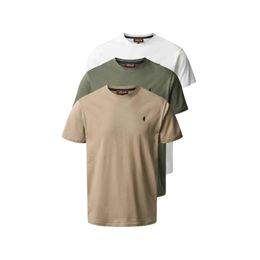 MCS Herren Kurzarmhemd "MCS T-shirt MCOhio", bunt, Gr. S, Obermaterial: 100% Baumwolle, Hemden