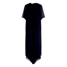 Vera Mont Damen Overall "Damen mit Stufen", blau, Gr. 44, Chiffon, Obermaterial: 100% Polyester. Futter: 100% Polyester, Overalls