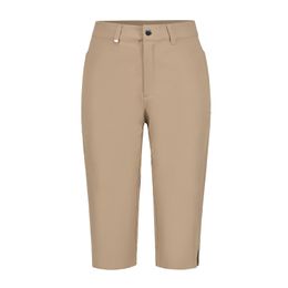 Luhta Damen Outdoorhose "Luhta Capri hosen Eiskola", beige, Gr. 38, Stoff, 89% Polyester, 11% Elasthan, Hosen