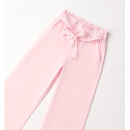 IDO M&auml;dchen Outdoorhose "BABY GIRL TROUSERS"pink, Gr. 92, 97% Baumwolle, 3% Elasthan, Hosen