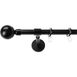 Gardinenstange SN DECO GROUP, L:220cm &Oslash;:19mm, silber, Gardinenstangen