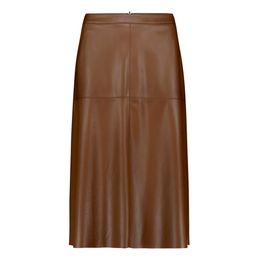 Betty Barclay Damen Maxirock "Damen unifarben", braun, Gr. 48, Obermaterial: 100% Polyurethan, 100% Polyester, R&ouml;cke