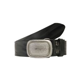Damen Lederg&uuml;rtel "Wechselg&uuml;rtel", schwarz, Gr. 90, RETTUNGSRING G&Uuml;RTEL, Rindsleder, G&uuml;rtel