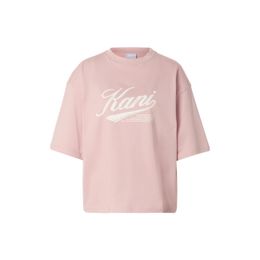 Karl Kani Damen T-Shirt "Karl Kani Varsity Oversized T-Shirt"rose, Gr. XS, bedruckt, 100% Baumwolle, Shirts