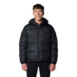 Columbia Herren Funktionsjacke "PIKE LAKE II HOODED JACKET", schwarz, Gr. L, unifarben mit Farbeinsatz, Web, Obermaterial: 100% Polyester, Jacken,