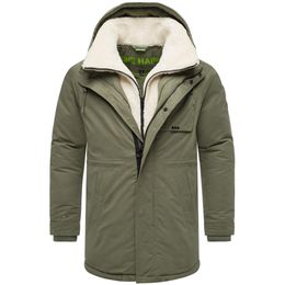STONE HARBOUR Herren Kurzmantel "Navroos XX", gr&uuml;n, Gr. S, Obermaterial: 45% Polyester, 45% Baumwolle, 10% Nylon. Futter: 100% Polyester. Wattierung: