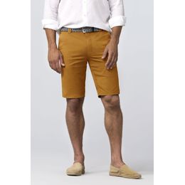 MEYER Herren Stoffhose "B-Palma 1-7676", orange, Gr. 52, unifarben, 98% Baumwolle, 2% Elasthan, Hosen, weiche Stoff aus reiner Bio-Baumwolle