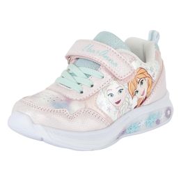 Disney M&auml;dchen Sneaker "Frozen", Gr. 27, rosa, Synthetik, Schuhe, mit cooler Blinkfunktion