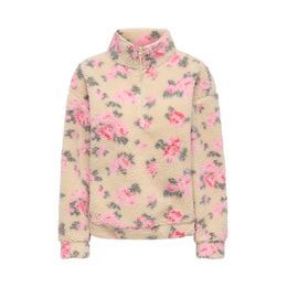 Only Pullover 'ONLNEW JANNE' Damen Gr&ouml;&szlig;e M creme / rosa / himbeer