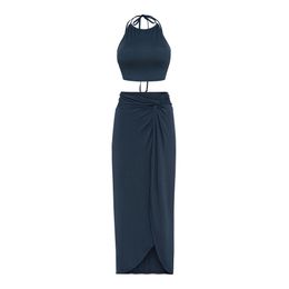Lscn By Lascana Top & Rock Damen Gr&ouml;&szlig;e 46 dunkelblau