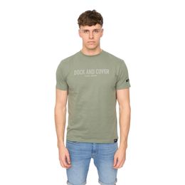 Duck and Cover - "Walpole" T-Shirt f&uuml;r Herren (Oliv)