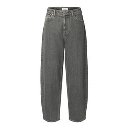 Selected Jeans 'SLWBARREL BEA-KORI' Damen Gr&ouml;&szlig;e 29 grey denim