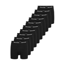 Only & Sons Only & Sons Boxershorts 'ONSRiber' Herren Gr&ouml;&szlig;e S schwarz / wei&szlig;