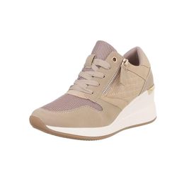 Ital-Design Freizeitschuh in Beige und Wei&szlig; | Gr.: 38