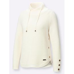 WITT WEIDEN Langarm-Pullover in ecru | Gr.: 38
