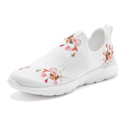 Lascana Damen Sneaker, Wei&szlig;, Gr. 39, Sneakers & Schn&uuml;rer, Material: Textil