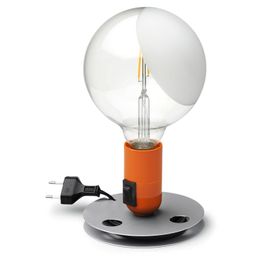 Flos Tischleuchte Lampadina Orange / Silber