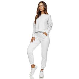 Tazzio Jogginganzug "F201" - in Wei&szlig; | Gr.: M