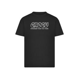 Merchcode T-Shirt 'Mandalorian Stronger that you think' Herren Gr&ouml;&szlig;e XS schwarz