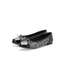 Lascana Ballerina schwarz Gr. 38 f&uuml;r Damen