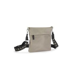 ELBSAND Umh&auml;ngetasche 'Schultertasche, Minibag, Crossbody Bag, Damentasche' beige Gr. f&uuml;r Damen. Mit Rei&szlig;verschluss, Logoschriftzug