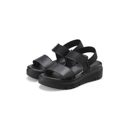 French Connection Sandale 'Sommerschuhe, Sandalette, Ledersandalette, offener Schuh, Ledersandale' schwarz Gr. 41 f&uuml;r Damen