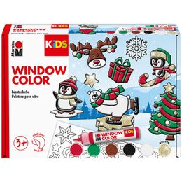 Marabu KiDS Window Color-Set "Winterspa&szlig;", 6x 25 ml