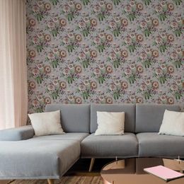 Boutique Vliestapete &raquo;MARTHA&laquo; glatt lila Vlies B/L: 0,52m x 10m, Rollen: 1