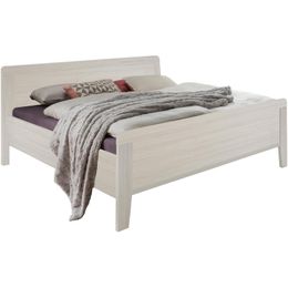 Wiemann Holzbett &raquo;Bern&laquo; 4-fach Liegeh&ouml;henverstellung beige Liegefl&auml;che L&auml;nge B: 200cm x 140cm, H&ouml;he Bett: 88cm H&ouml;he Fu&szlig;teil: 65cm, ohne Matratze