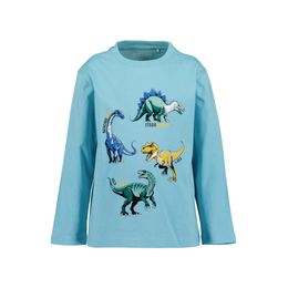 Blue Seven Shirt Jungen Gr&ouml;&szlig;e 116 azur / royalblau / dunkelgelb / smaragd