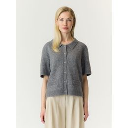 Y.A.S YAS Cardigan in Grau - 34% | Gr&ouml;&szlig;e S | Damen-pullover-cardigans