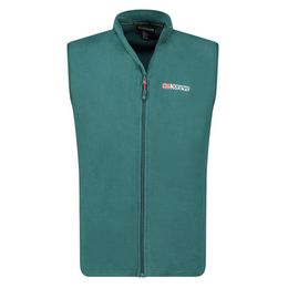 Geographical Norway Fleeceweste "Vug" in Gr&uuml;n - 27% | Gr&ouml;&szlig;e L | Herren-outdoorjacken