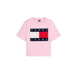 Tommy Jeans T-Shirt Damen Gr&ouml;&szlig;e XL/XXL navy / rosa / rot / wei&szlig;