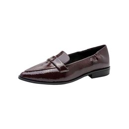 Marco Tozzi Slipper in BORDEAUX PAT. | Gr.: 39