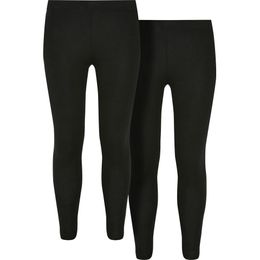 Urban Classics Leggings in black/black | Gr.: 110/116