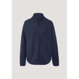 hessnatur Fleece Jacke in mitternachtsblau | Gr.: XL
