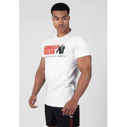 Gorilla Wear T-shirt - Classic - Wei&szlig; | Gr.: 4XL