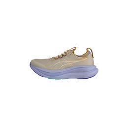 asics Laufschuh 'GEL-NIMBUS 28' Damen Gr&ouml;&szlig;e 41 creme / sand / hellblau / orange