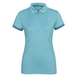Ariat Poloshirt Bandera blau Damen XS