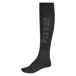 Pikeur Selection Kniestr&uuml;mpfe Wolle schwarz 39-41