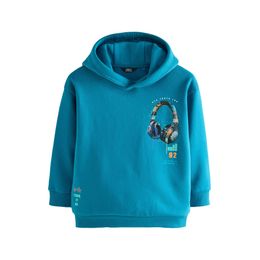 next Sweatshirt Jungen Gr&ouml;&szlig;e 140 t&uuml;rkis / azur / orange / schwarz