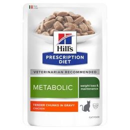 Hill's Hill's Prescription Diet Metabolic Weight Management mit Huhn Gefl&uuml;gel 48x85 g