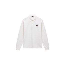 Napapijri Poloshirt 'E-BADGE' Herren Gr&ouml;&szlig;e XXL wei&szlig;
