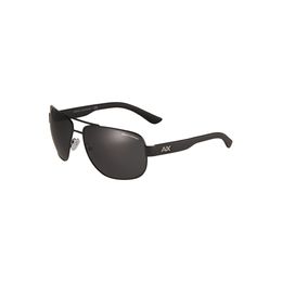 Armani Exchange Sonnenbrille '2012S' Damen Gr&ouml;&szlig;e 62 schwarz / silber / wei&szlig;