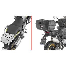 Givi SRA, Aluminium Gep&auml;cktr&auml;gerplatte Monokey