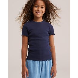 WE Fashion Shirt girl size 158/164 marine blue