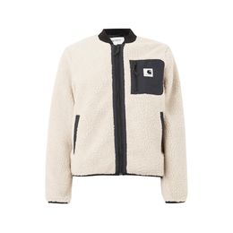 Carhartt Work In Progress Carhartt Wip Fleecejacke 'Janet Liner' Damen Gr&ouml;&szlig;e S hellgrau / schwarz